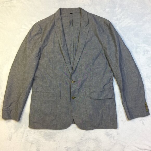J. Crew | Suits & Blazers | J Crew Blazer Suit Jacket Mens 44r Blue ...